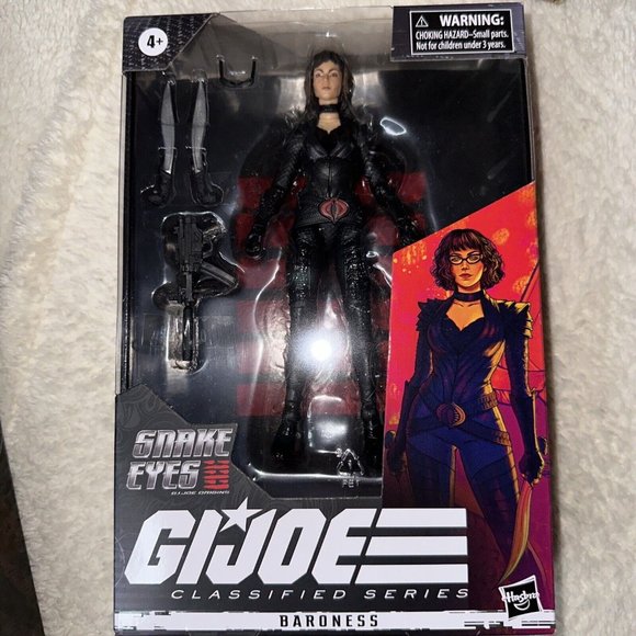 Hasbro | Toys | Hasbro Gi Joe Snake Eyes Classified Series Baroness ...